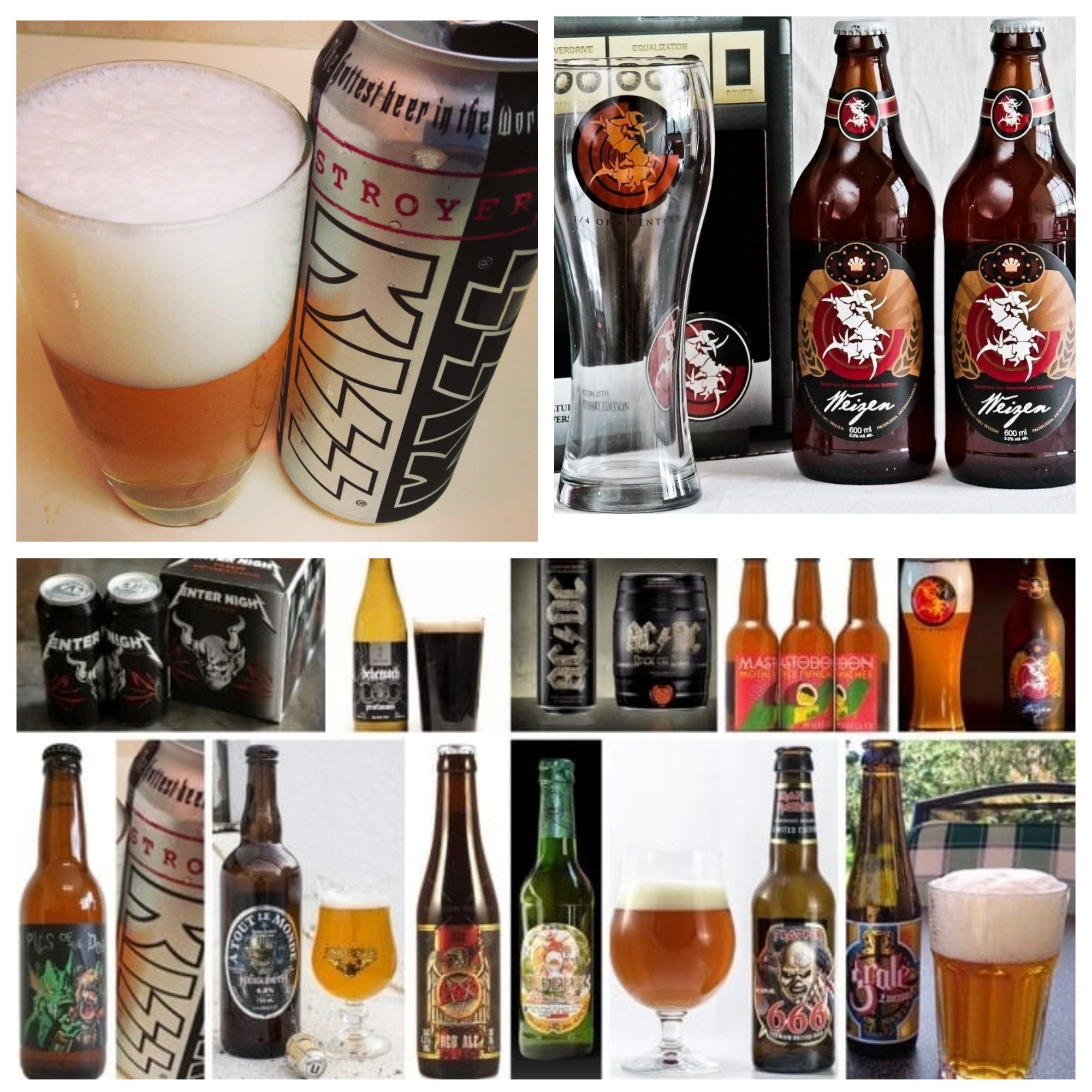 Bandas de Rock y Sus Marcas de Cerveza – Blog Made4Rock